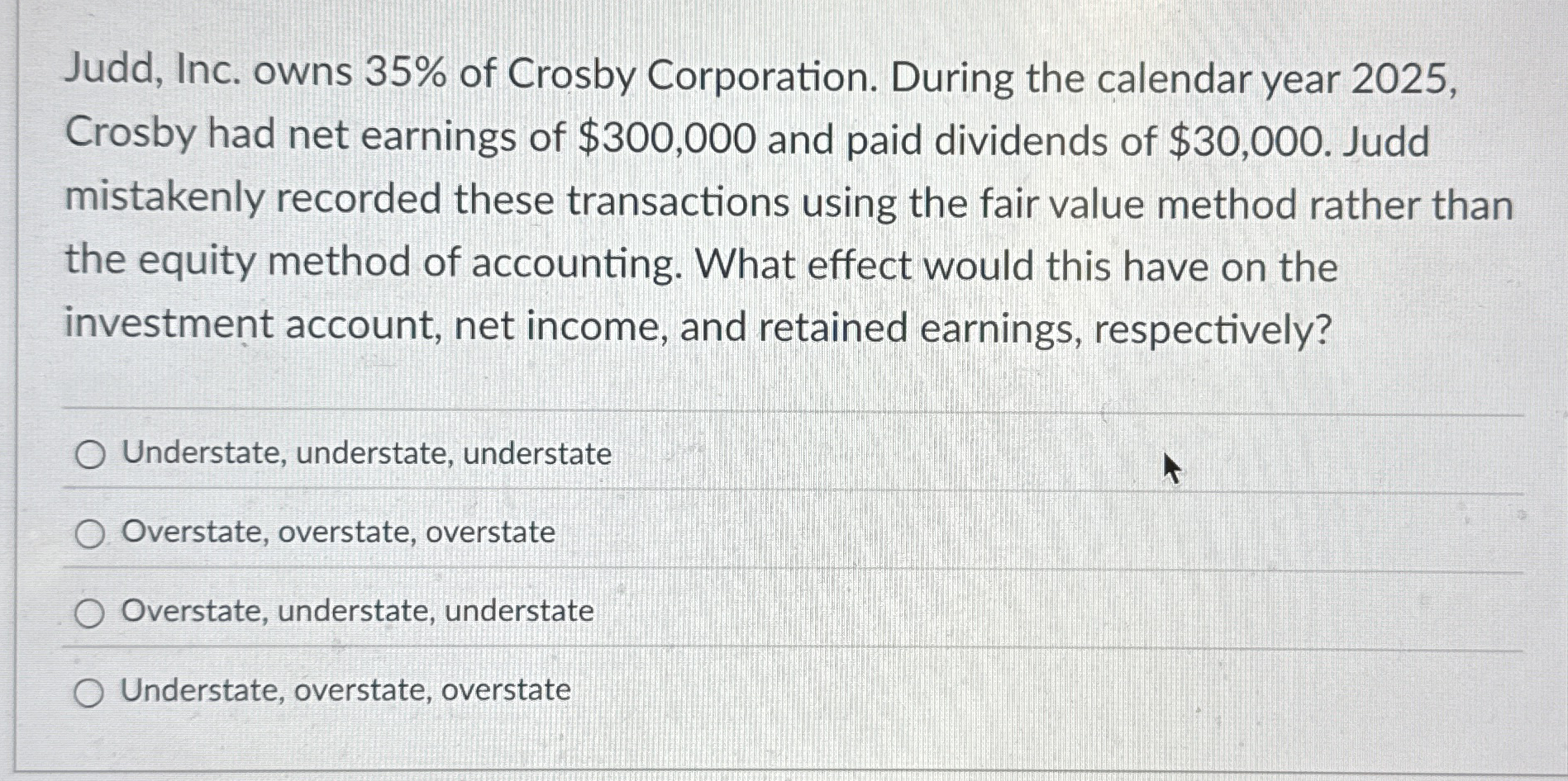 High Quality SOLUTION Judd, Inc. owns 35% ﻿of Crosby Corporation ...