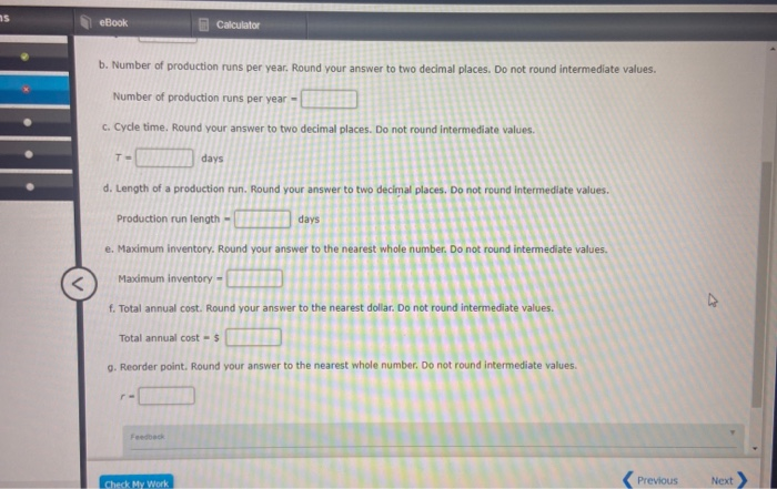 Solved Problem 10-13 (Algorithmic) Wilson Publishing Company | Chegg.com