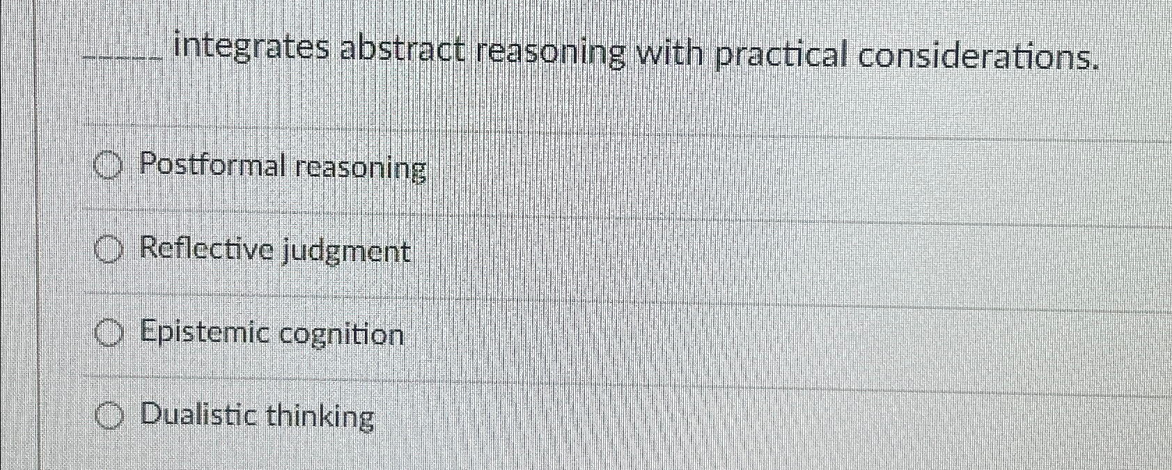 Solved integrates abstract reasoning with practical | Chegg.com