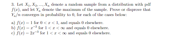 Solved Let x1,x2,dots,xn ﻿denote a random sample from a | Chegg.com