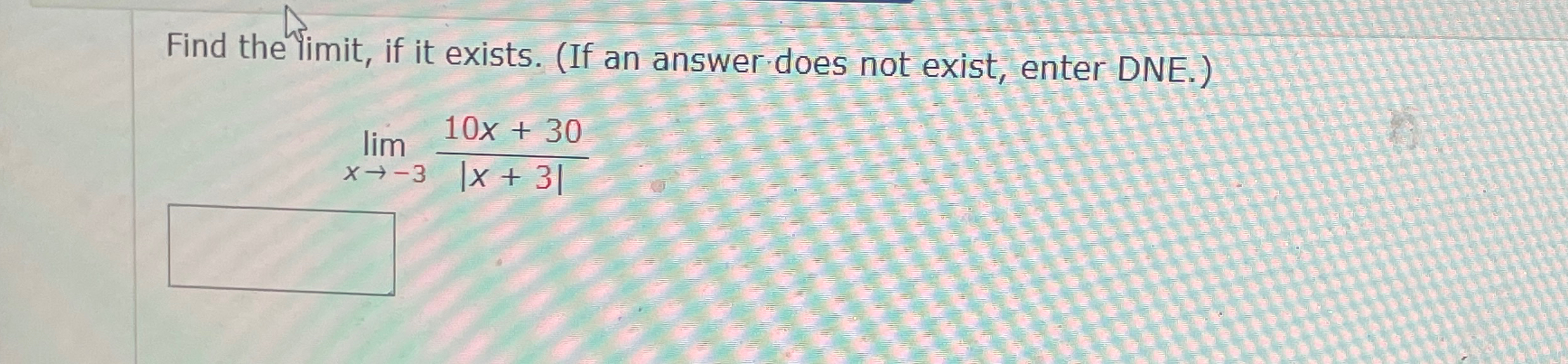 Solved Find the Yimit, if it exists. (If an answer does not | Chegg.com