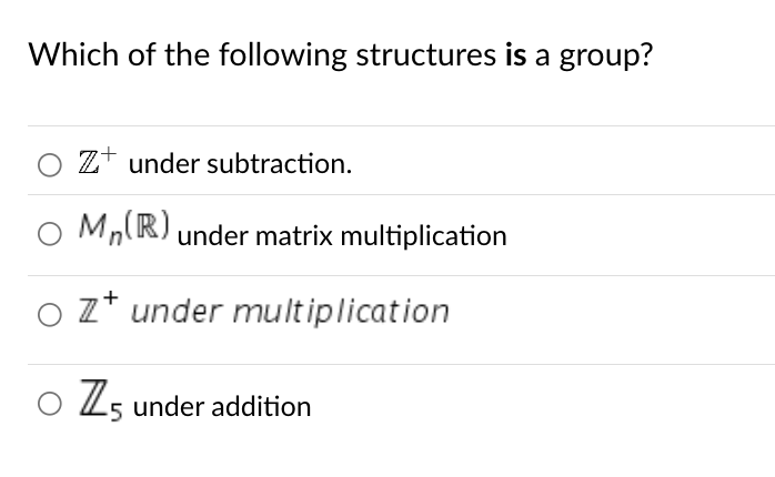 Solved Which of ﻿the following structures is ﻿a | Chegg.com