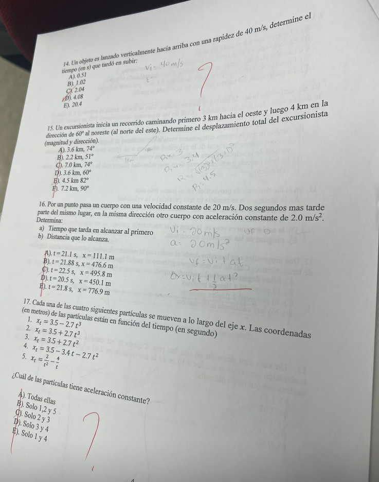 Solved Un objeto es lanzado verticalmente hacia arriba con | Chegg.com