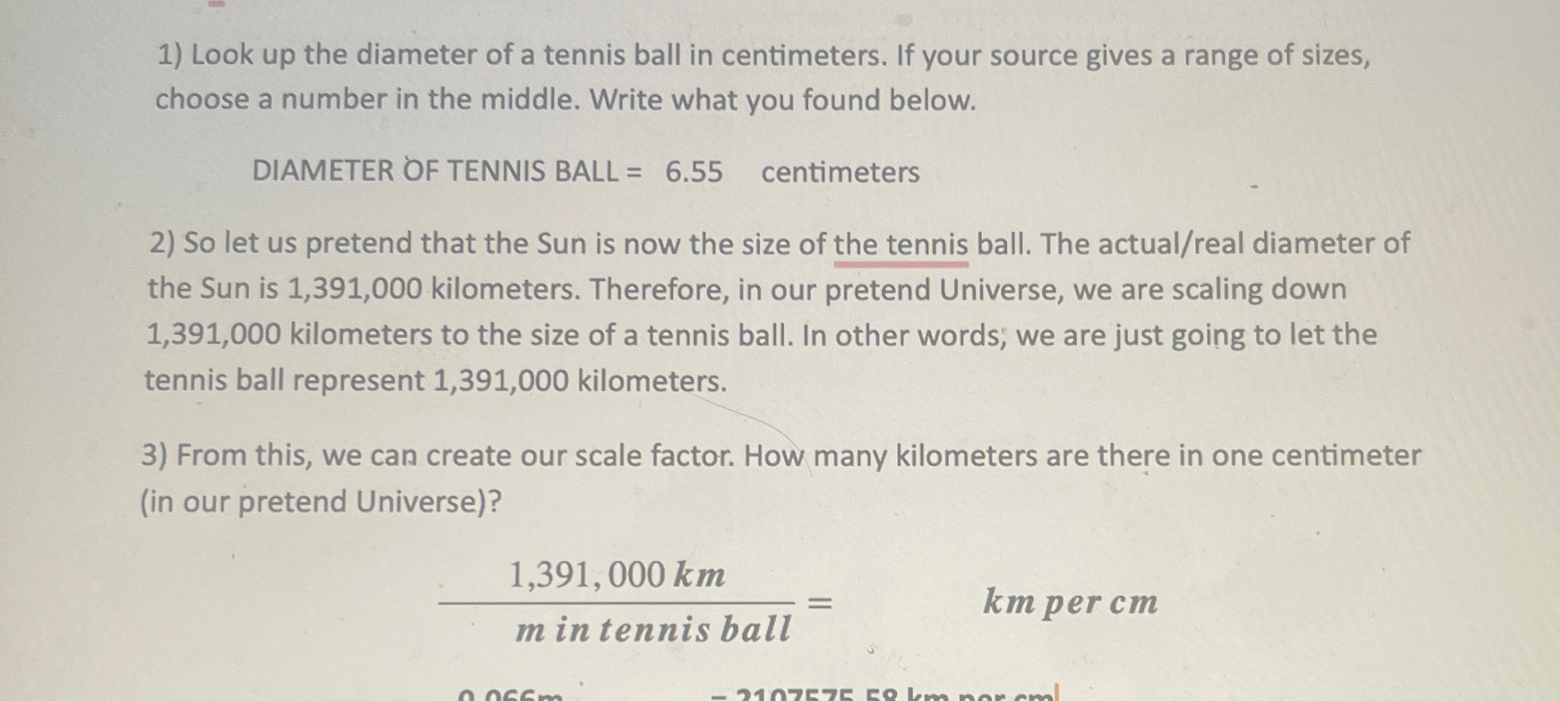 Solved Look up the diameter of a tennis ball in centimeters. | Chegg.com