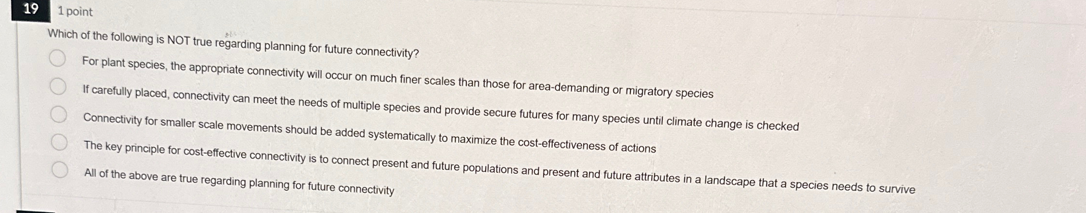Solved 191 ﻿pointWhich of the following is NOT true | Chegg.com