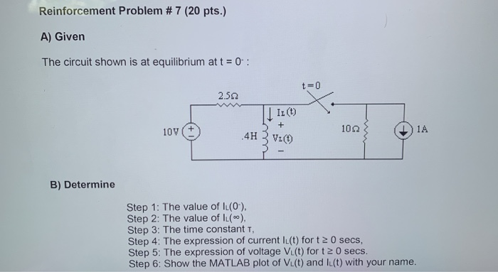 Solved Reinforcement Problem # 7 (20 pts.) A) Given The | Chegg.com