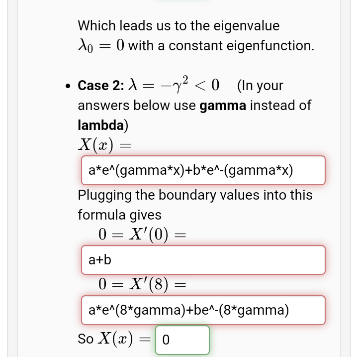 Solved In your answers below, for the variable λ type the | Chegg.com