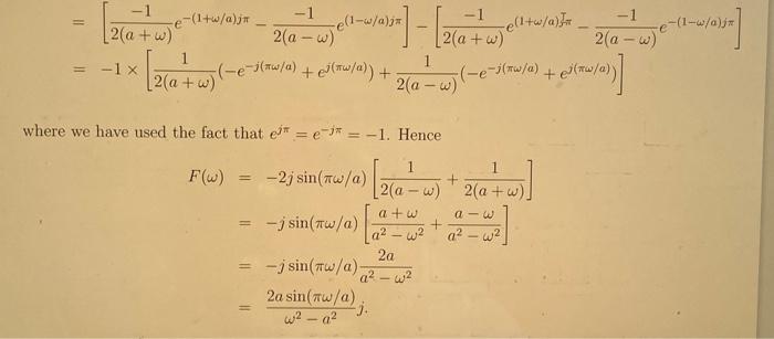 Solved Q1. the limits of the exponentatial from thr first to | Chegg.com