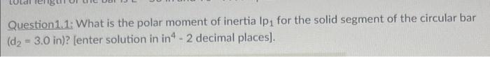 Solved A circular bar AB with ends fixed against rotation | Chegg.com