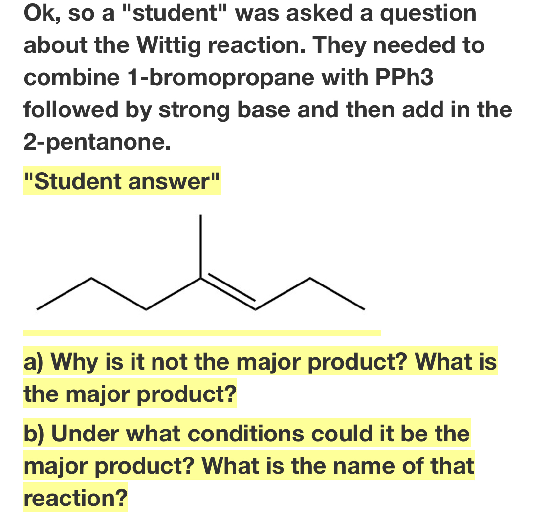 Solved Ok, ﻿so a "student" was asked a question about the | Chegg.com