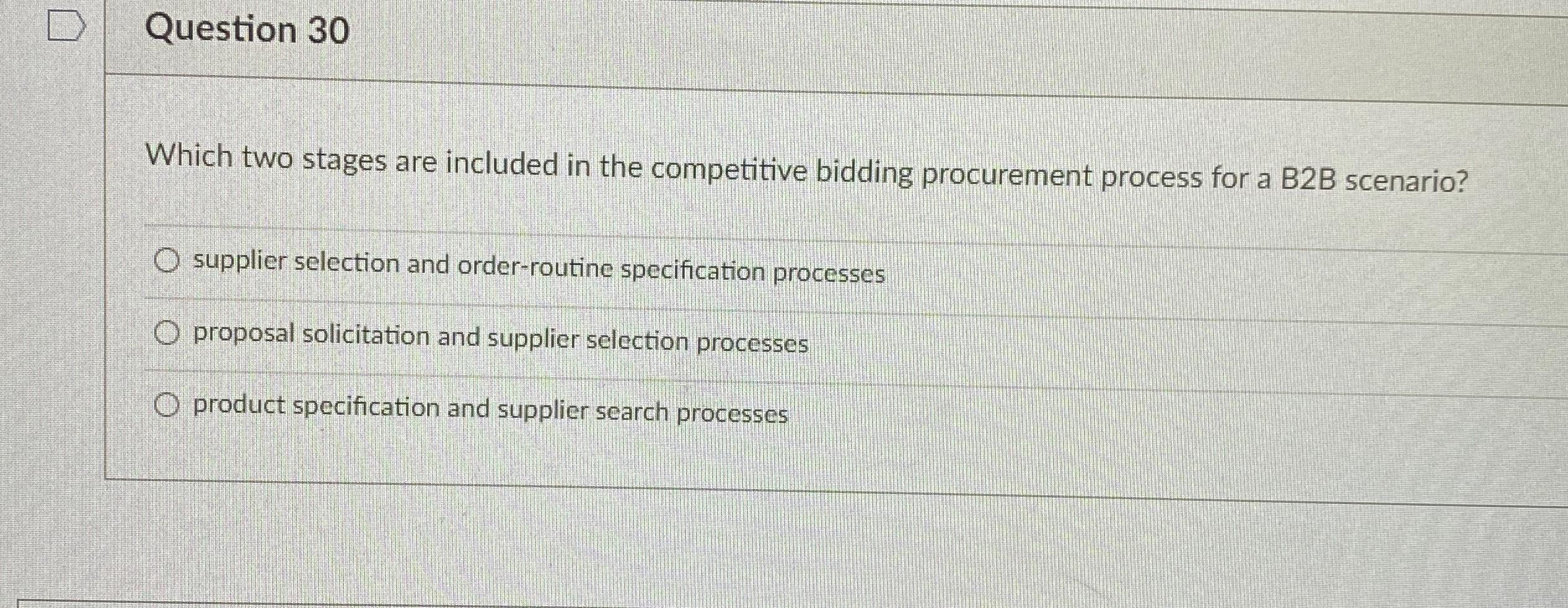 Solved Question 30Which two stages are included in the | Chegg.com