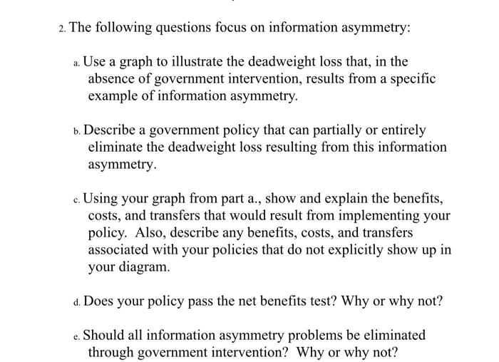 Solved 2. The following questions focus on information | Chegg.com Solved 2. The following questions focus on information | Chegg.com