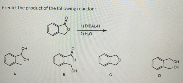 Solved Predict the product of the following reaction: 1) | Chegg.com
