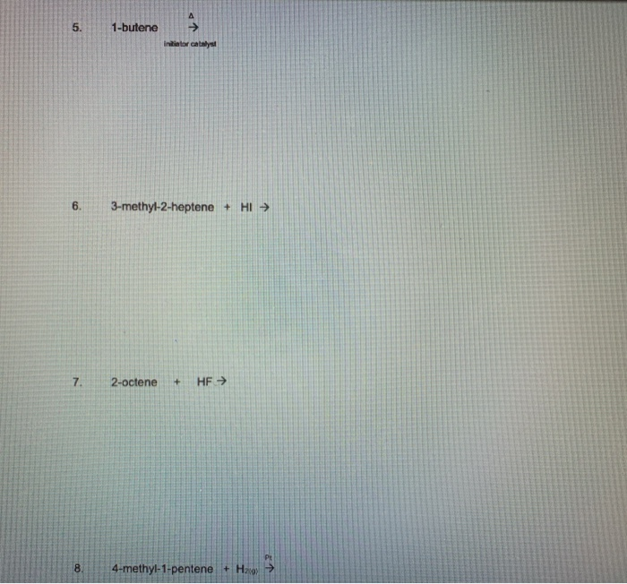 Solved Help!!! Draw the structure of the reactant, products, | Chegg.com