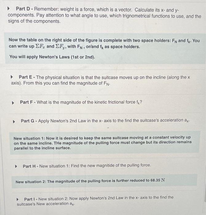 Solved Learning Goal: Application of Newton's Laws including | Chegg.com