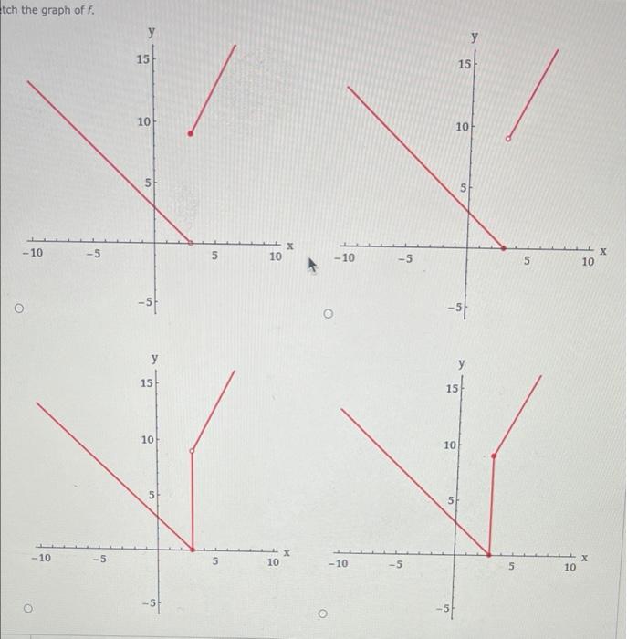 Solved (x 3 - x if x 3 (a) | Chegg.com