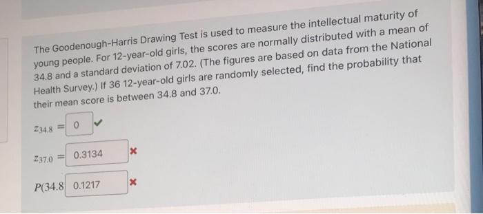 Solved The Goodenough-Harris Drawing Test is used to measure | Chegg.com