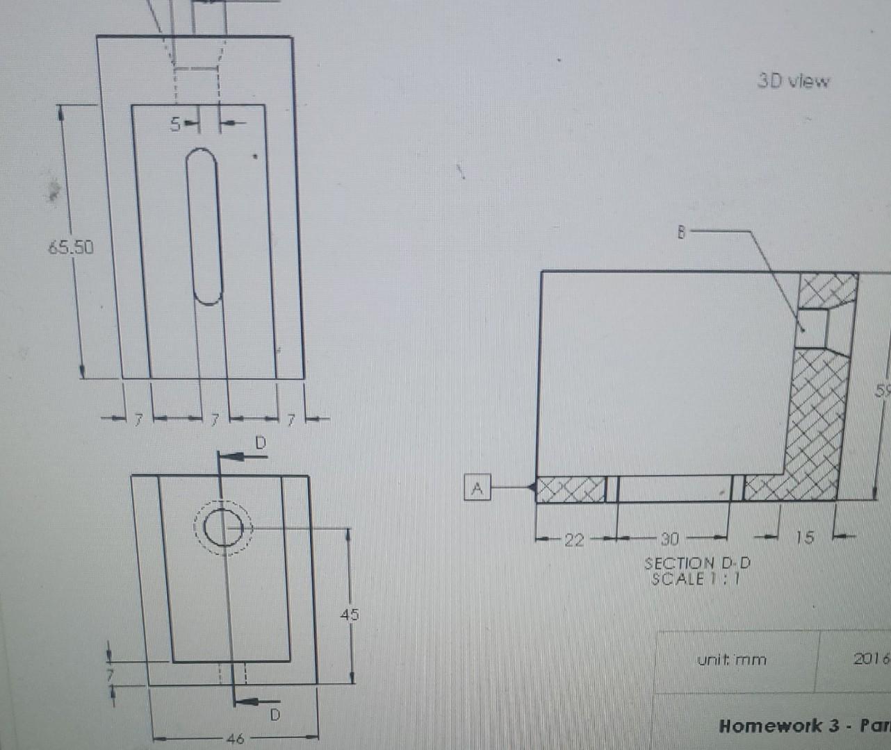 Solved I' m using solidworks. Please , I'm just confuse | Chegg.com