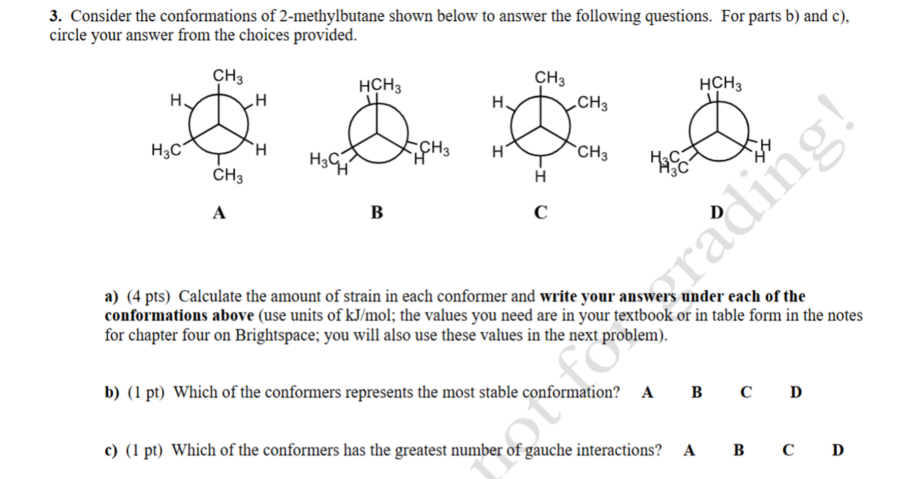 Solved **These are the values provided**H-H eclipsed | Chegg.com
