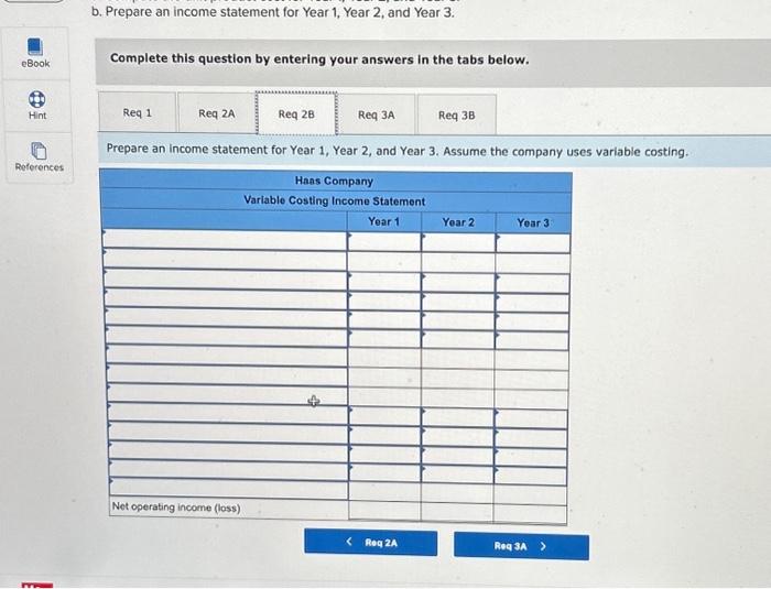 Solved 1 10 points 02:43:45 eBook 101 Hint c References | Chegg.com