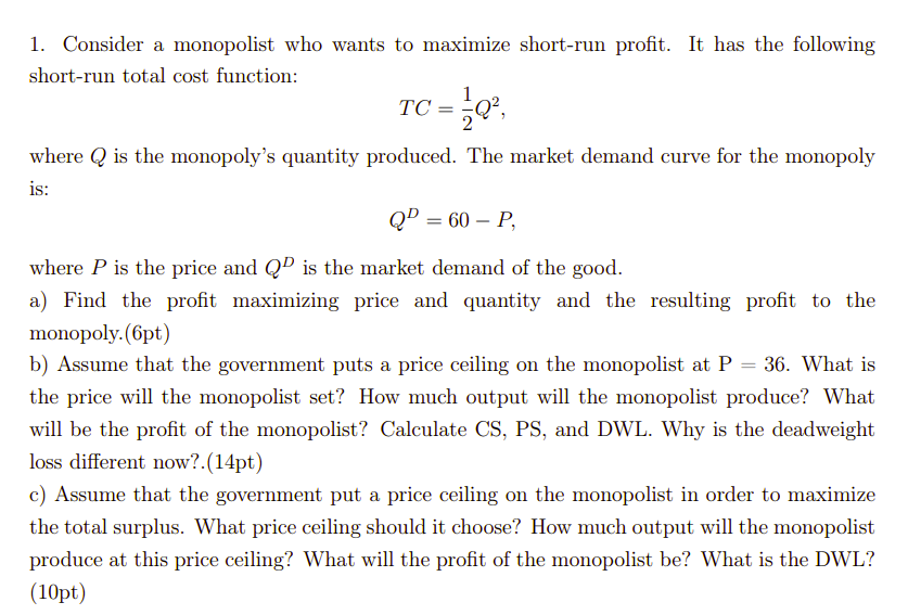 Solved This is Microeconomics. Please solve STEP BY STEP!!!I | Chegg.com
