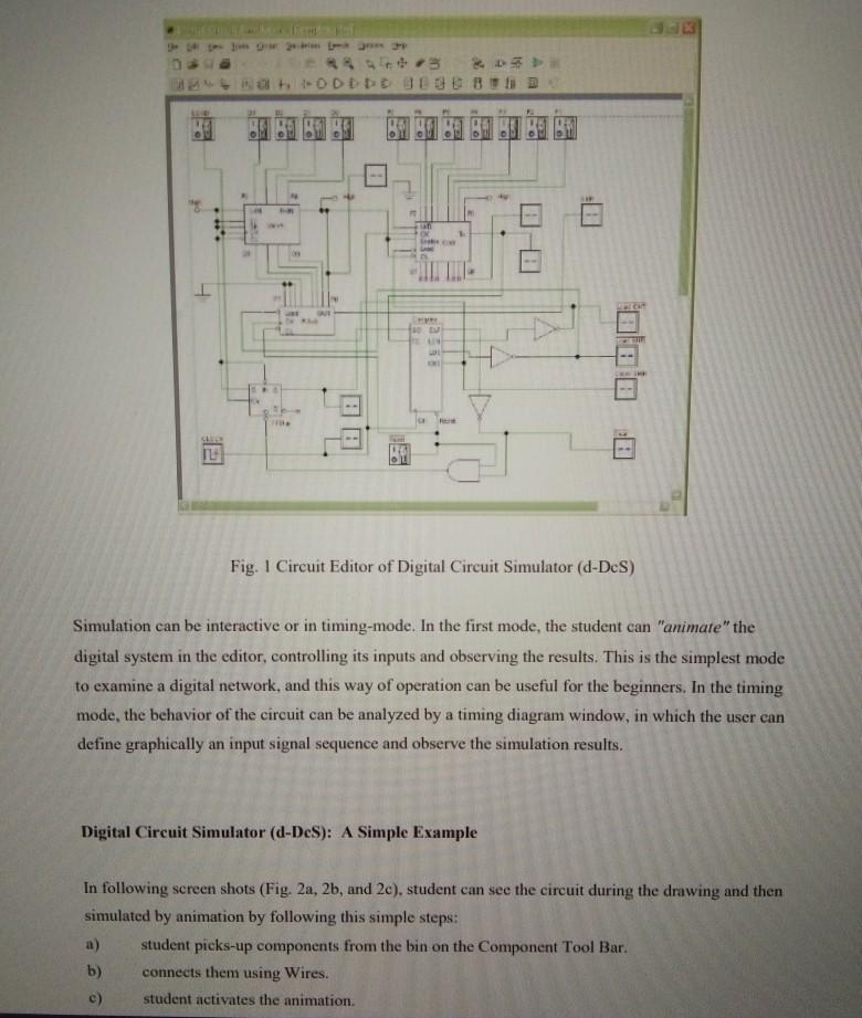 Combinational Digital Circuit Design Simulation Using | Chegg.com