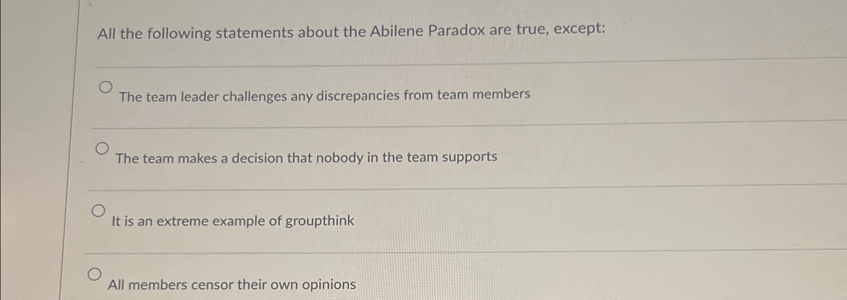 Solved All the following statements about the Abilene | Chegg.com