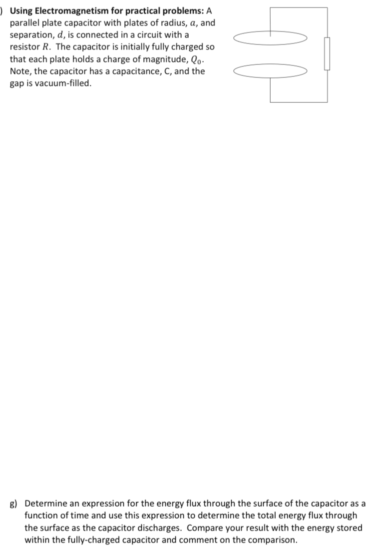 Solved Using Electromagnetism for practical problems: A | Chegg.com