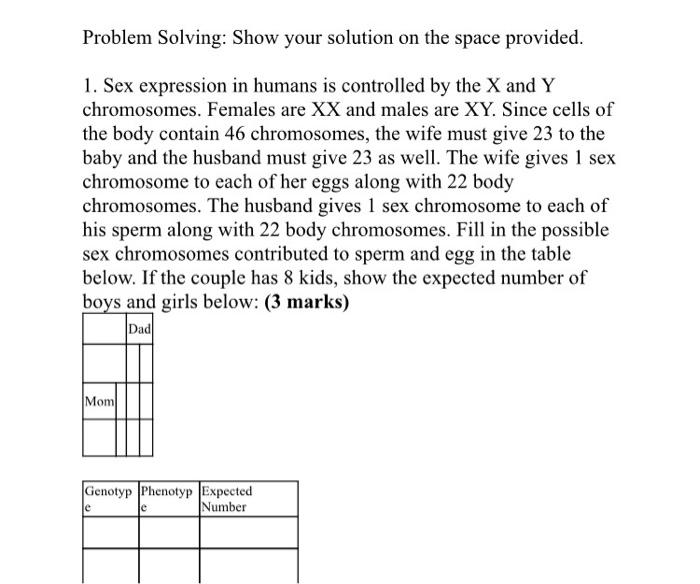 Solved Problem Solving Show Your Solution On The Space 