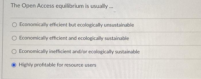 Solved Which are the correct characteristics of Open Access | Chegg.com