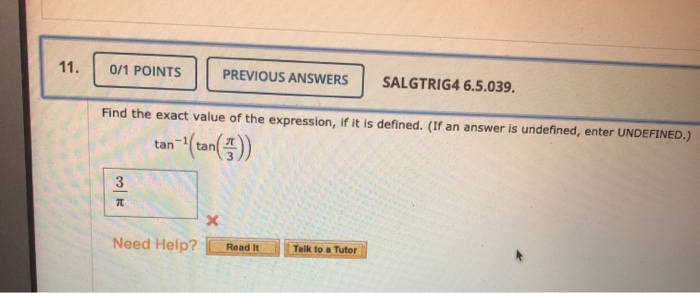Solved Find the exact value of each expression, if it is | Chegg.com