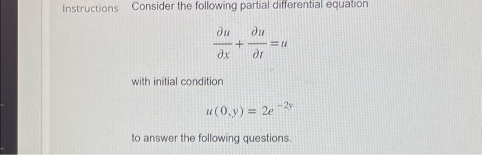 Solved Instructions Consider the following partial | Chegg.com
