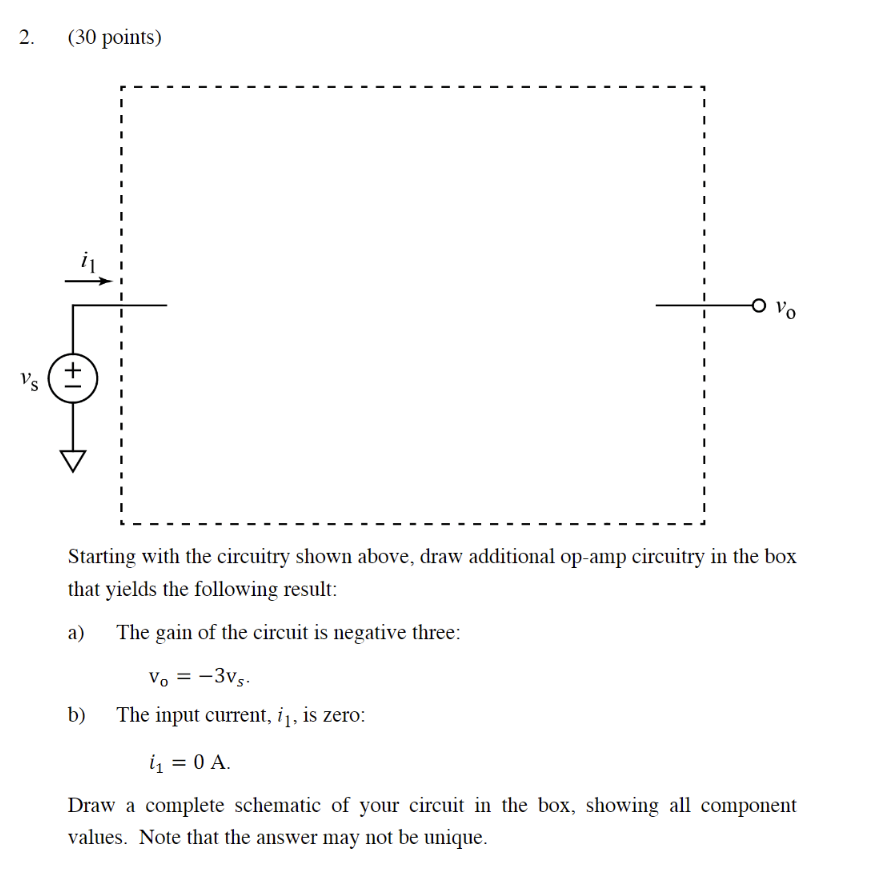 Solved (30 ﻿points)Starting with the circuitry shown above, | Chegg.com