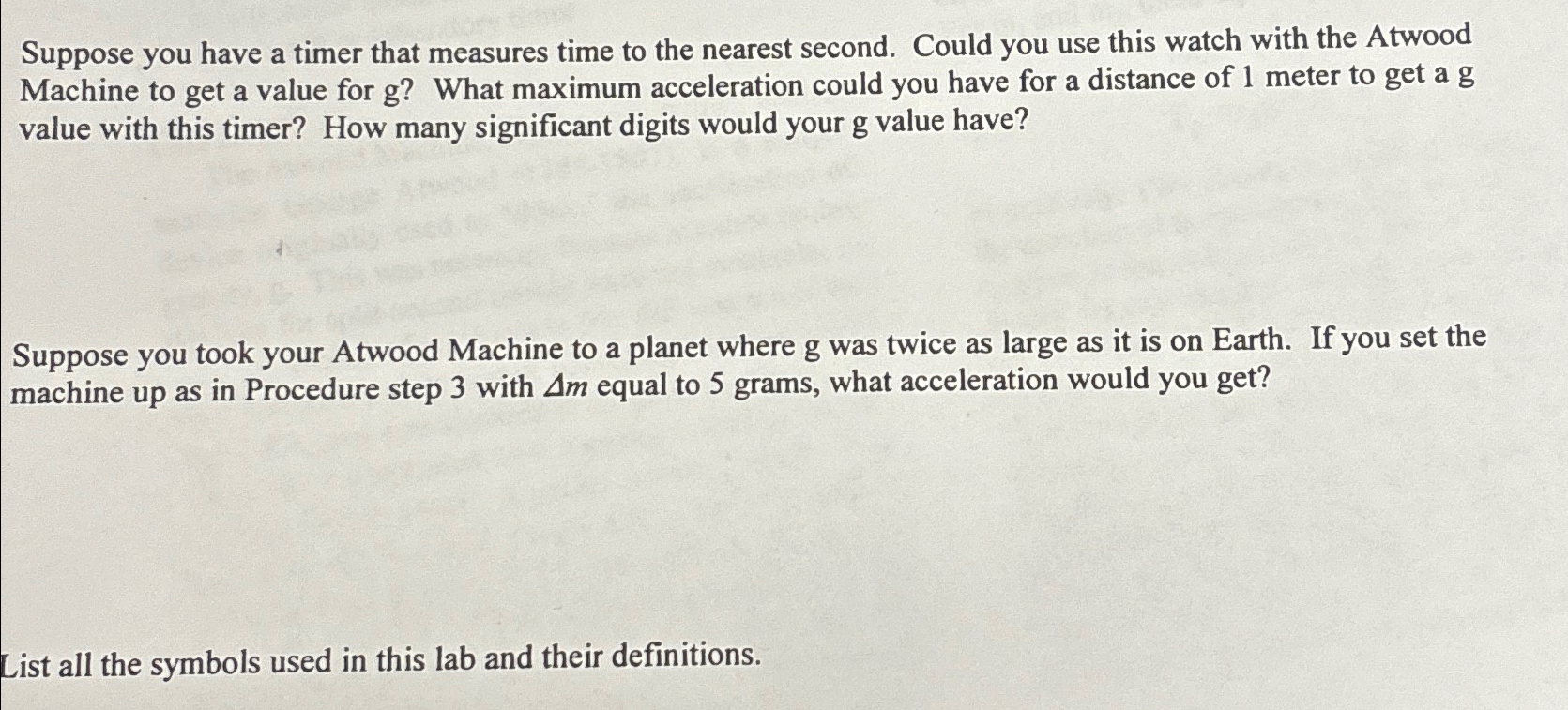 Solved Suppose you have a timer that measures time to the | Chegg.com