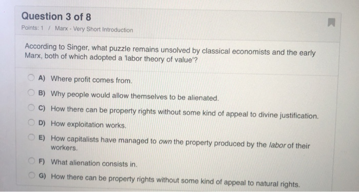 Solved Based Off The Reading marx A Very Short Chegg solved-based-off-the-reading-marx-a-very-short-chegg