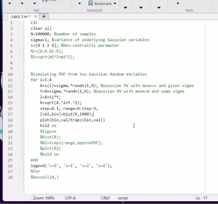 Solved USE MATLAB to Normalize the PDF using "trapz" | Chegg.com