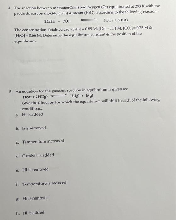 Solved 2. A sample of gaseous BrCl is allowed to decompose | Chegg.com