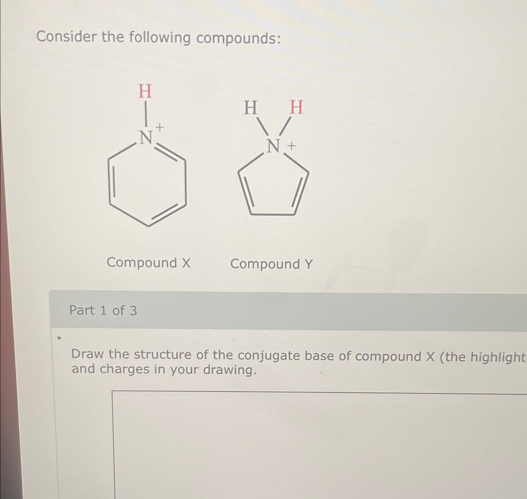 Solved Consider the following compounds:Compound xCompound | Chegg.com