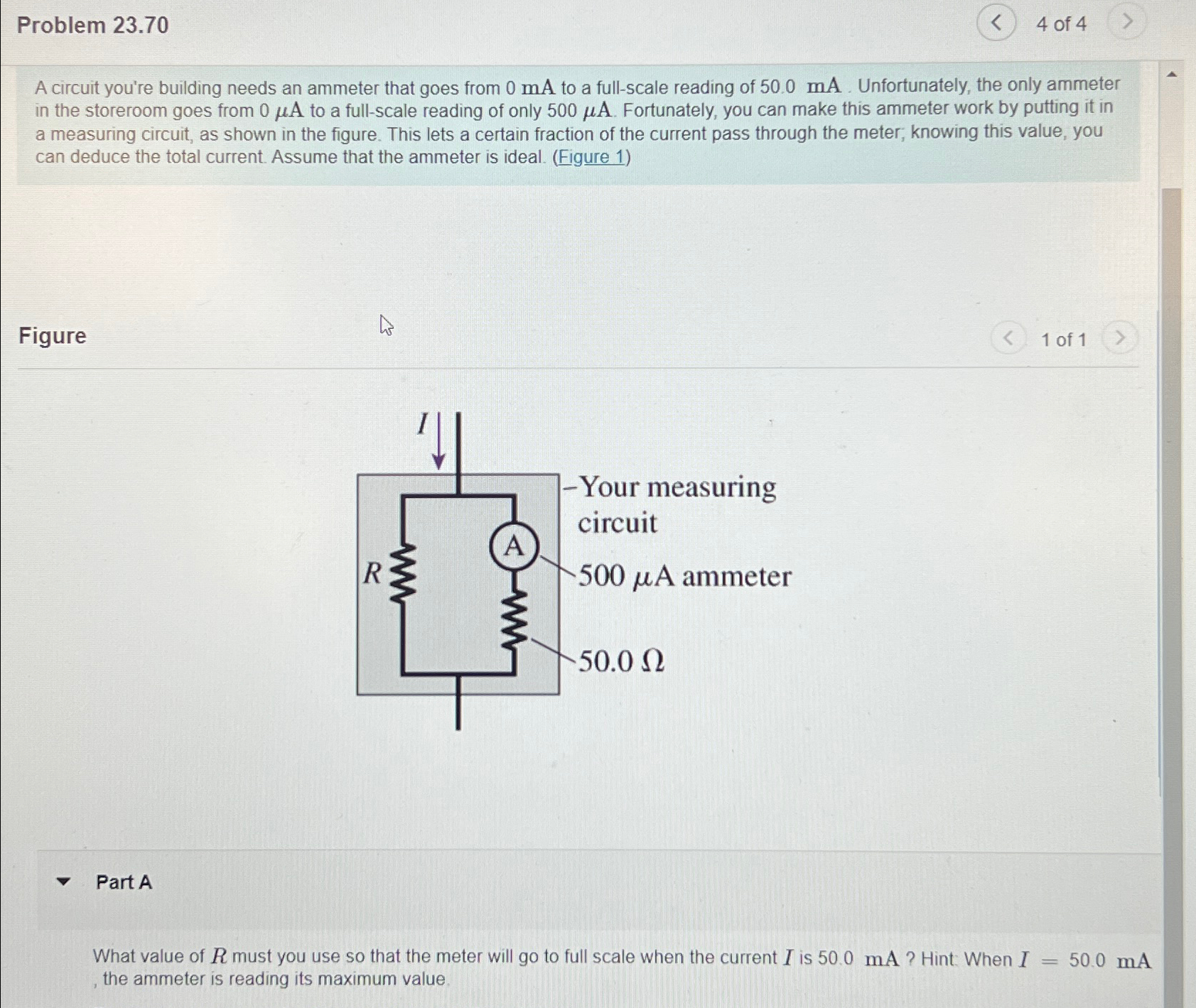 Solved Problem 23.704 ﻿of 4A circuit you're building needs | Chegg.com