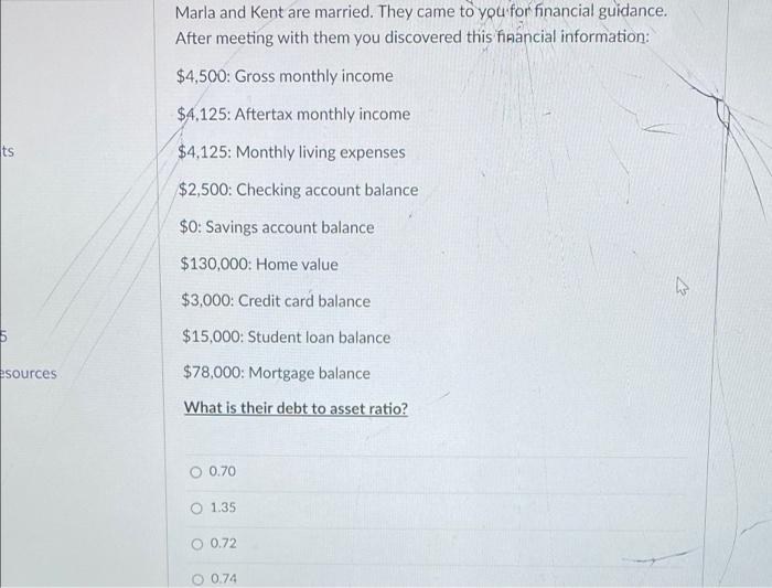 Solved Marla and Kent are married. They After meeting with | Chegg.com