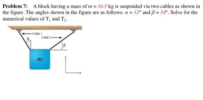 Solved Problem 2: A crate sits on a rough surface. Using a | Chegg.com