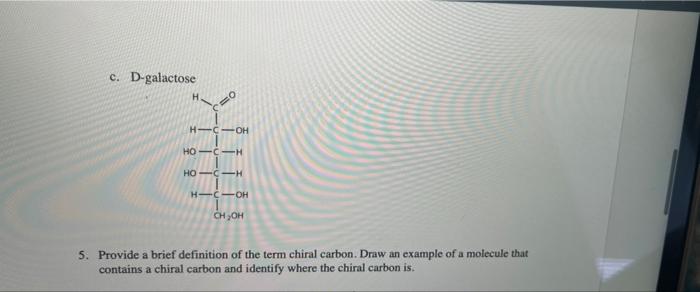 Solved 4. Identify each sugar as an aldose or a ketose and | Chegg.com