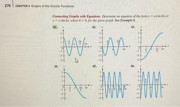Solved Section 4.1 Exercises, page 270 in Text:270 CHAPTER 4 | Chegg.com