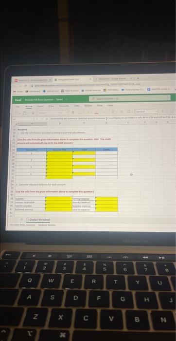 Solved Select Company Accounts and Additional | Chegg.com