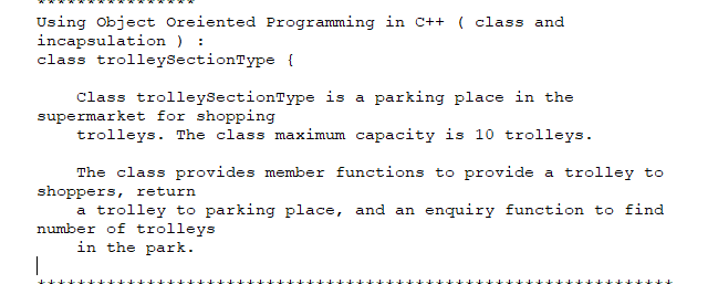 Solved Supermarket Project A shopper enters a supermarket, | Chegg.com
