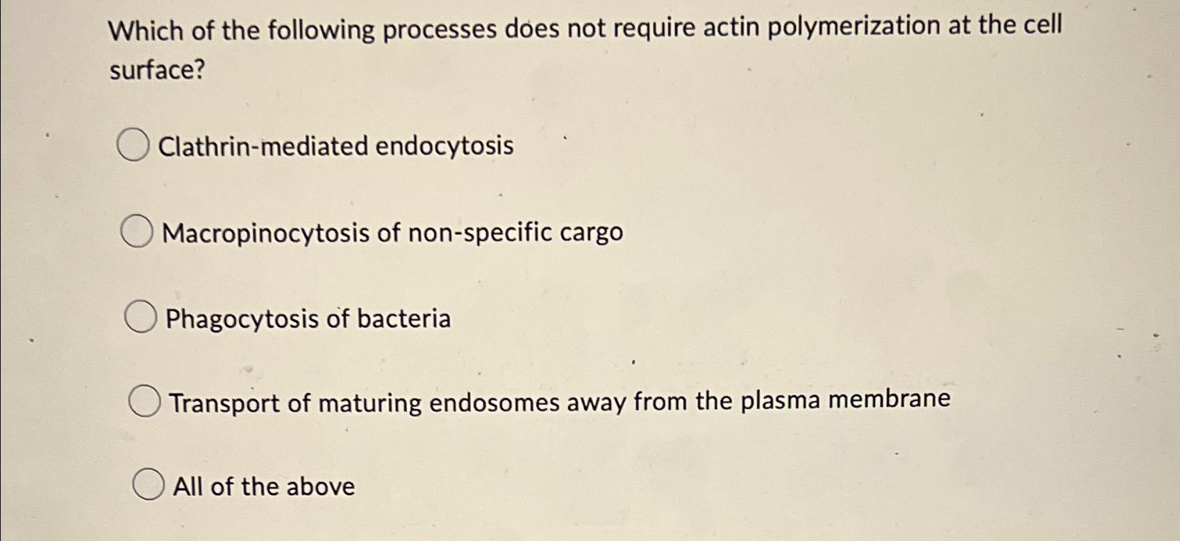 Solved Which of the following processes does not require | Chegg.com