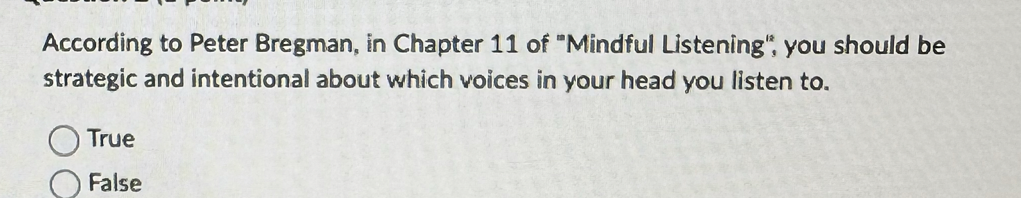 Solved According to Peter Bregman, in Chapter 11 ﻿of | Chegg.com