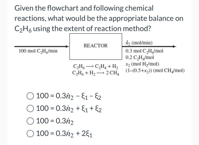 Solved Given the flowchart and following chemical reactions, | Chegg.com