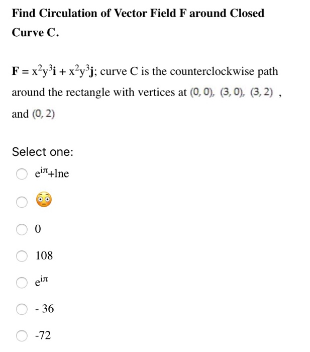 Solved Find Flux of Vector Field F across Closed Plane Curve | Chegg.com