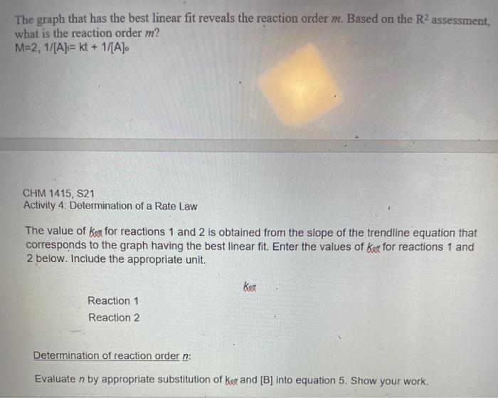 The value of keff for reactions 1 and 2 is obtained | Chegg.com